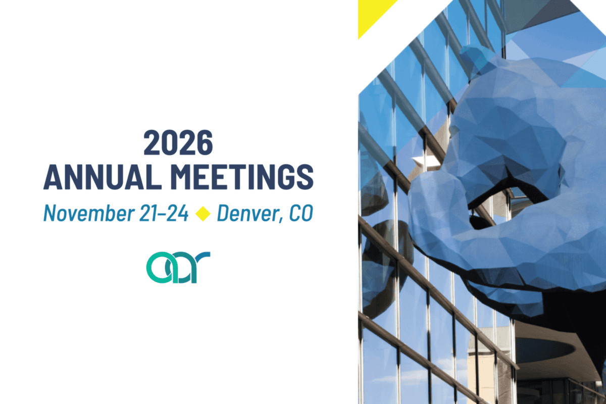 November Annual Meeting – AAR
