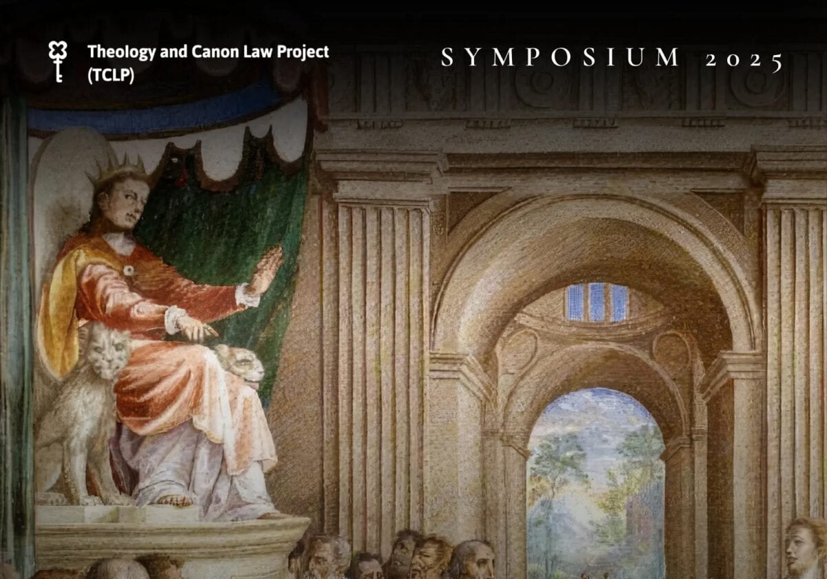 Theology and Canon Law Project Symposium 2025: Law and Religion in ...