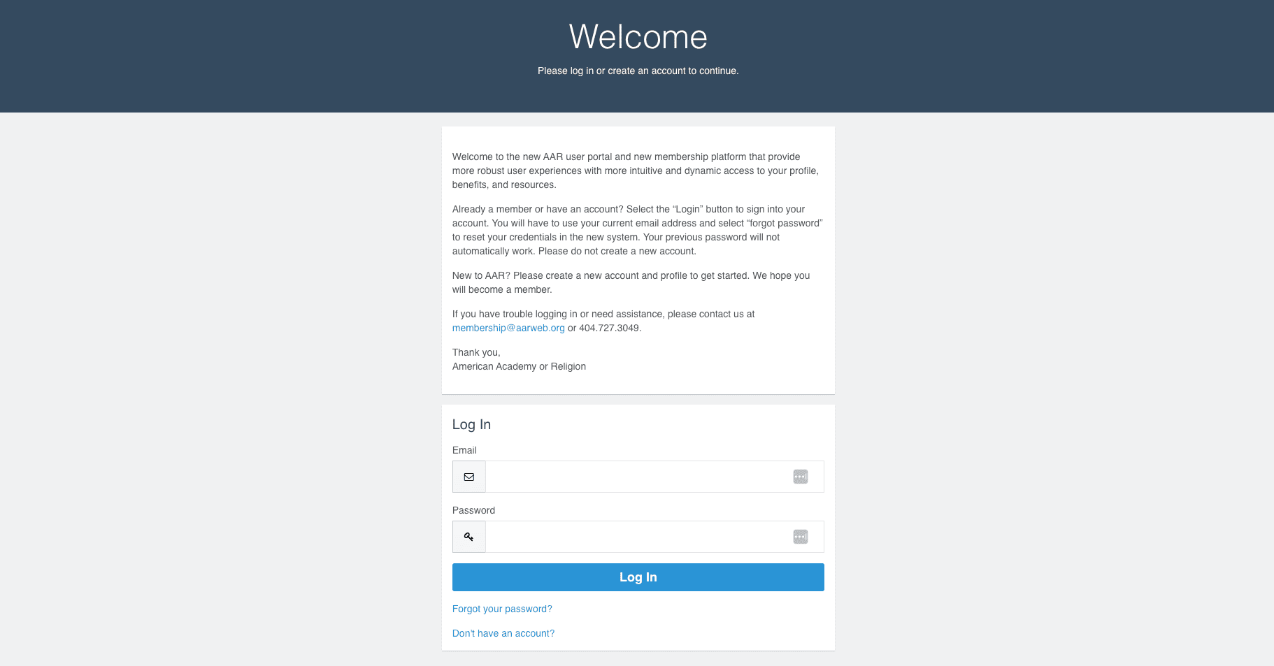 How to Use Our New Website - AAR